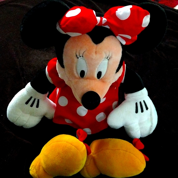 Disney | Toys | Disney Minnie Mouse 22 Inch Stuffed Character | Poshmark